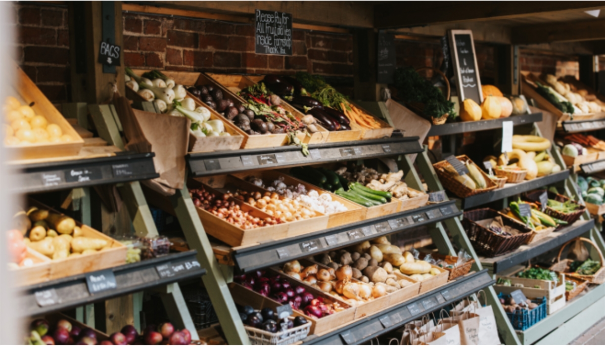 Farm Store Display Fruit & Vegetables | Scotts Farm Shop